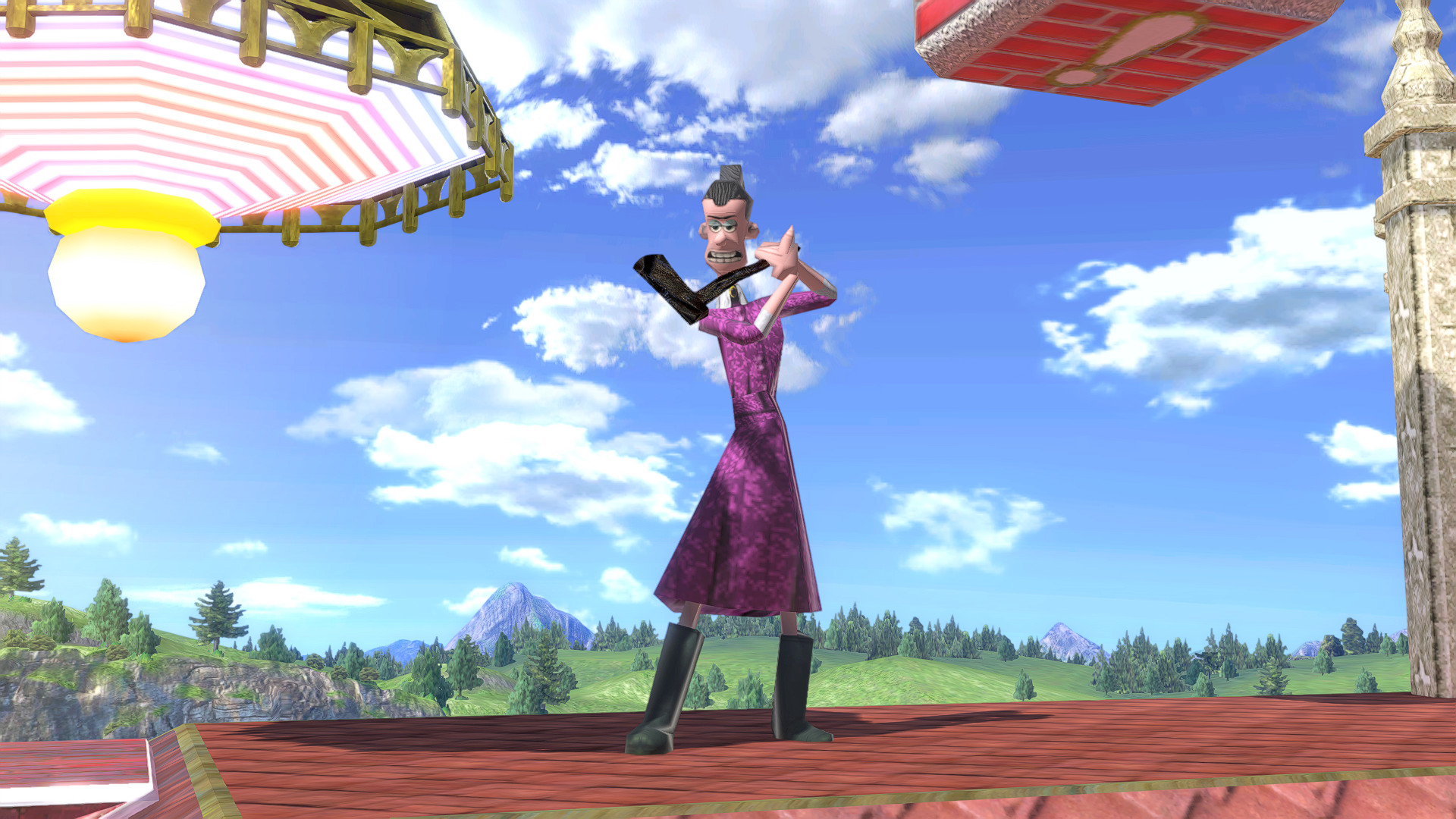 Mrs. Tweedy [Chicken Run] (Lucina c01) Mod for Super Smash Bros ...