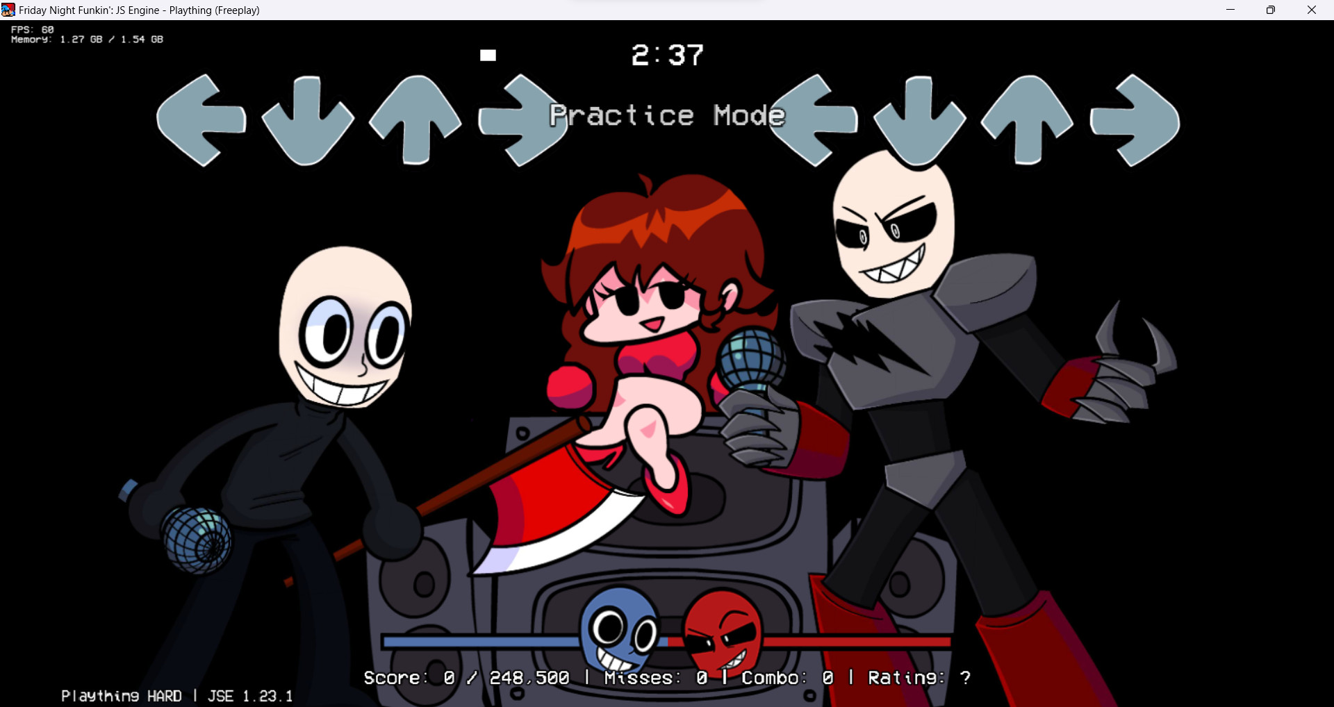 Mii Funkin Vs Eteled On Psych Engine Mod for Friday Night Funkin' | FNF ...