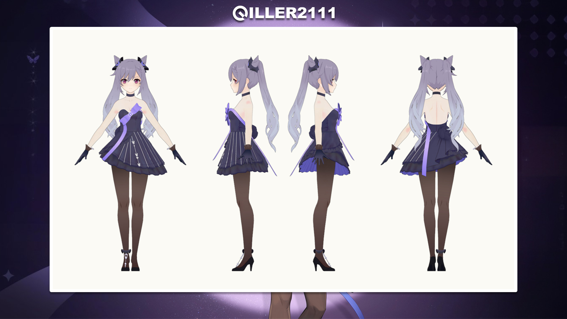 Keqing OnePlus Outfit Mod for Genshin Impact | GI Mods