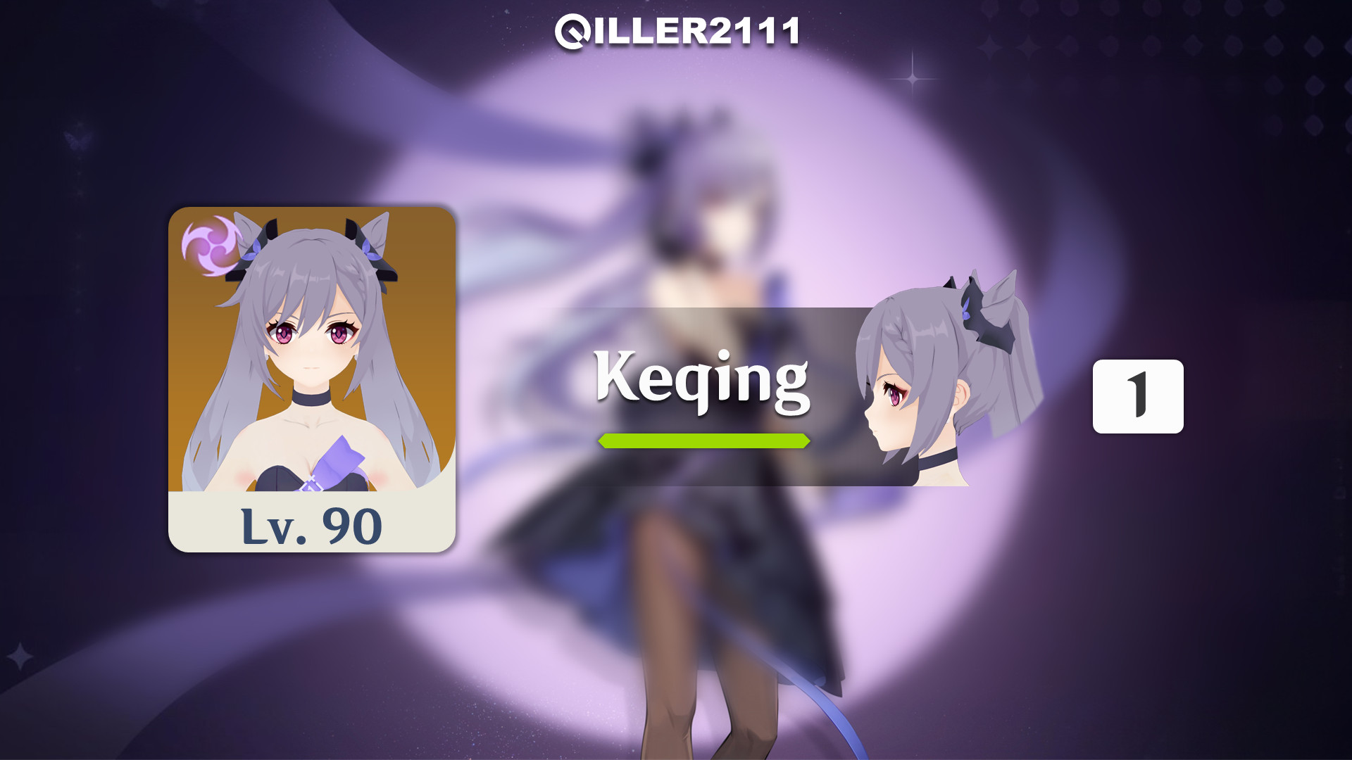 Keqing OnePlus Outfit Mod for Genshin Impact | GI Mods