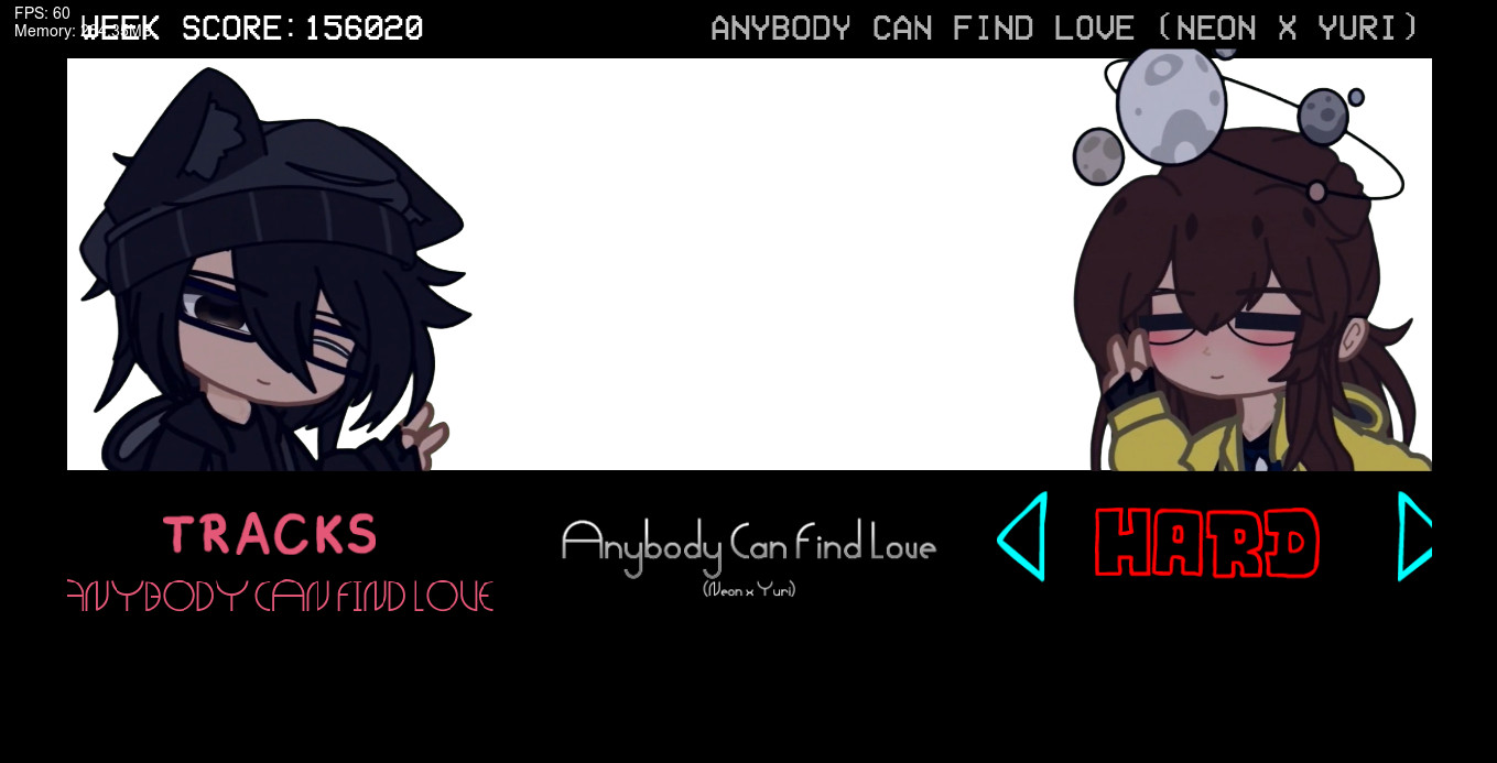 Anybody Can Find Love (Neon x Yuri) - FNF Chart Mod for Friday Night ...