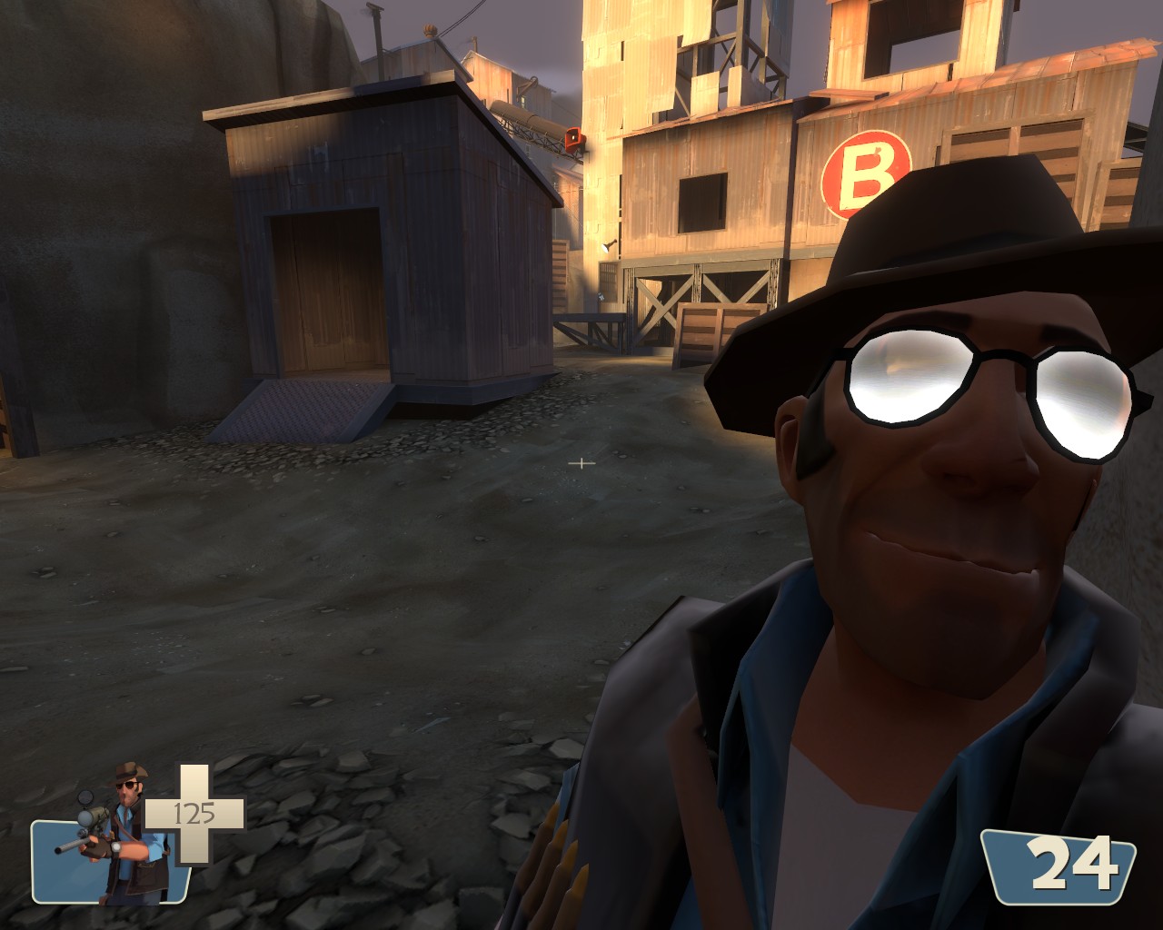 Sniper LED Glasses [Team Fortress 2] [Mods]