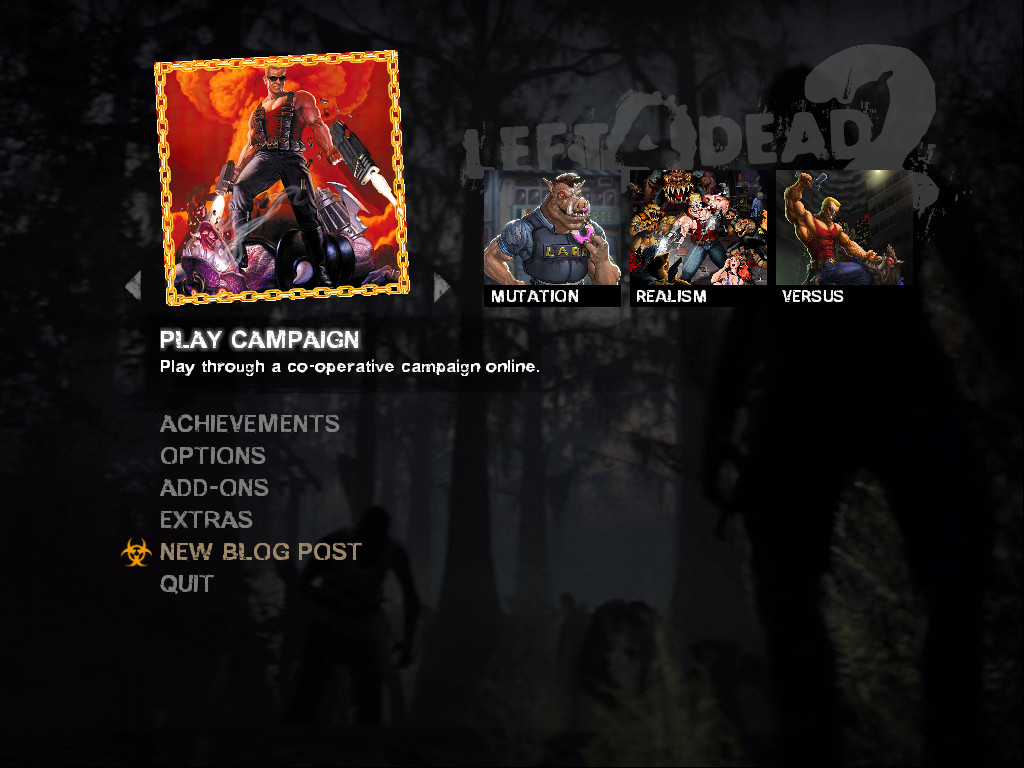 Left 4 Dead 2 - Classic FPS games menu icons Mod for Left 4 Dead 2 ...