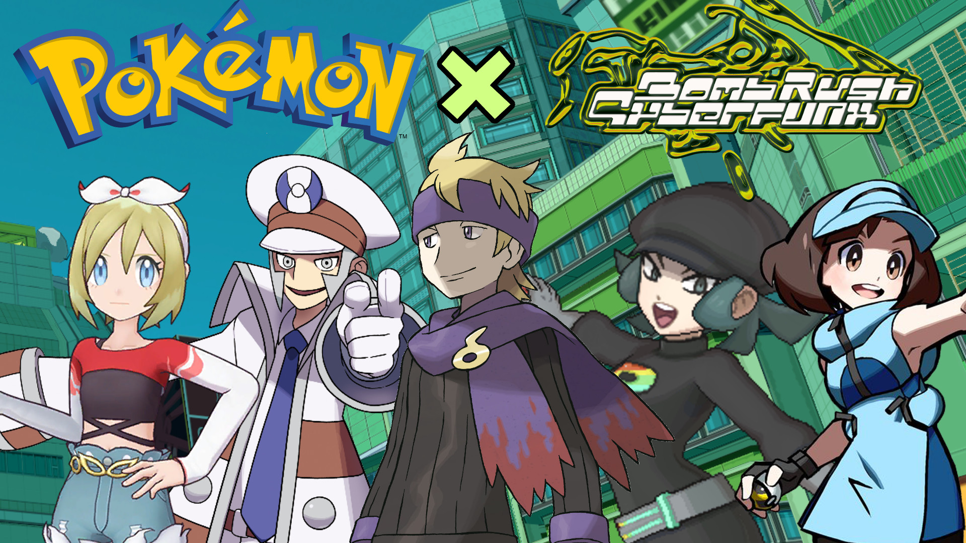 Pokemon Character Pack #2 Mod for Bomb Rush Cyberfunk | BRC Mods