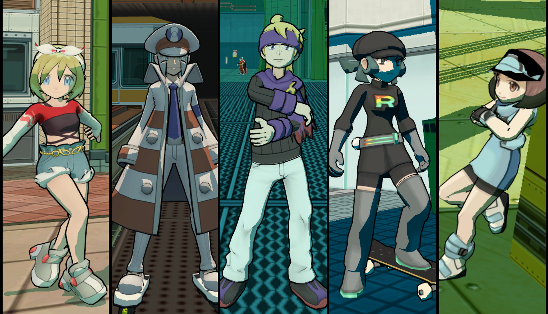 Pokemon Character Pack #2 Mod for Bomb Rush Cyberfunk | BRC Mods