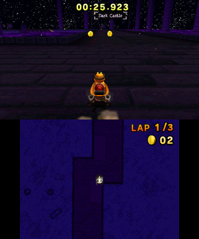GBA Dark Castle 1 Mod for Mario Kart 7 | MK7 Mods