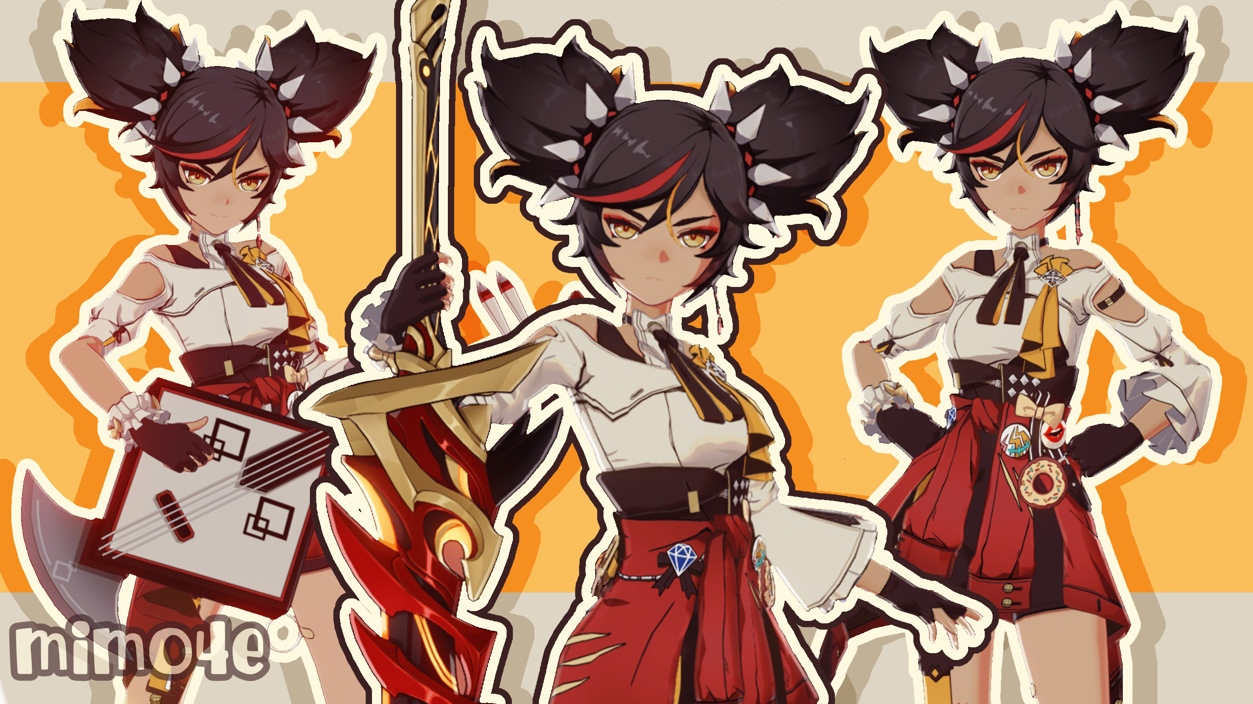 Casual Rockstar Xinyan Mod for Genshin Impact | GI Mods