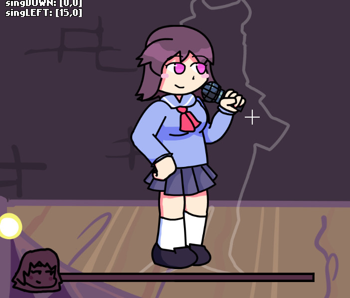 Unpixelated Hating Simulator Girls! Mod for Friday Night Funkin' | FNF Mods