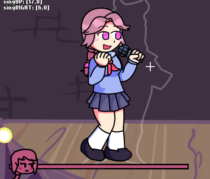 Unpixelated Hating Simulator Girls! Mod for Friday Night Funkin' | FNF Mods