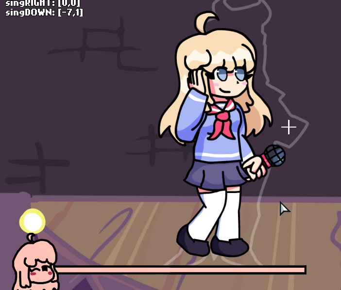 Unpixelated Hating Simulator Girls! Mod for Friday Night Funkin' | FNF Mods