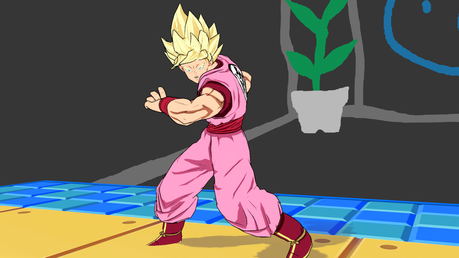 Goku Super Saiyan (Ken) Mod for Super Smash Bros. Ultimate | SSBU Mods