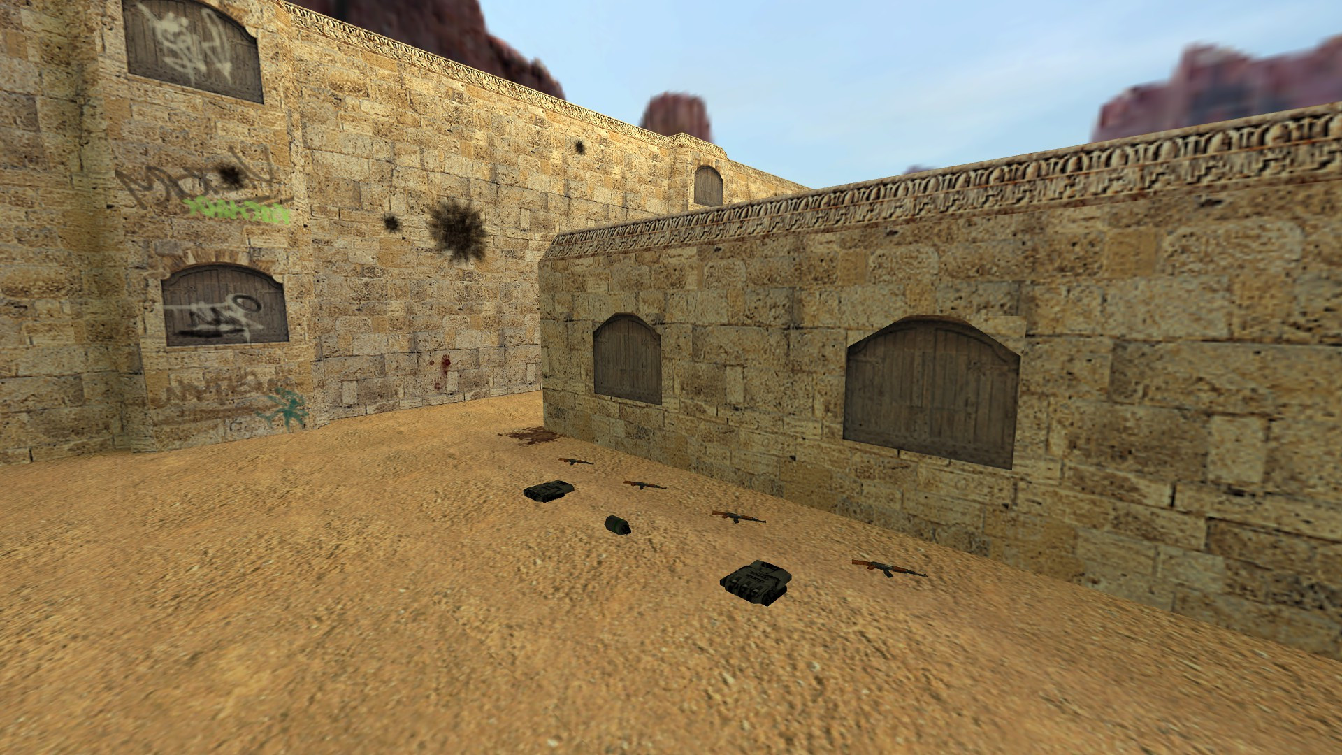 aim_muiline_dust Mod for Counter-Strike 1.6 | CS1.6 Mods