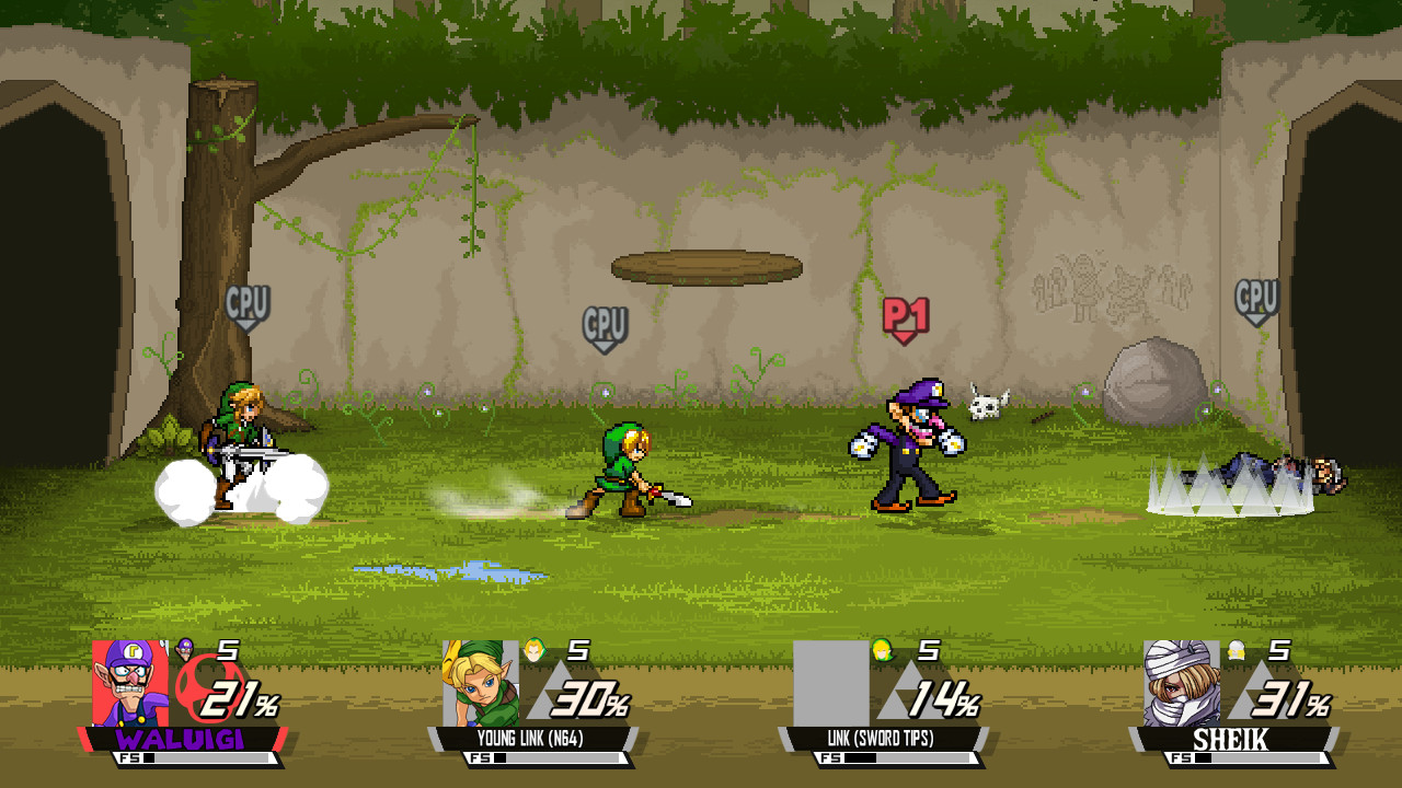 TLOZ OOT - Lost Woods (9.4/CMC+) Mod for Super Smash Bros. Crusade ...