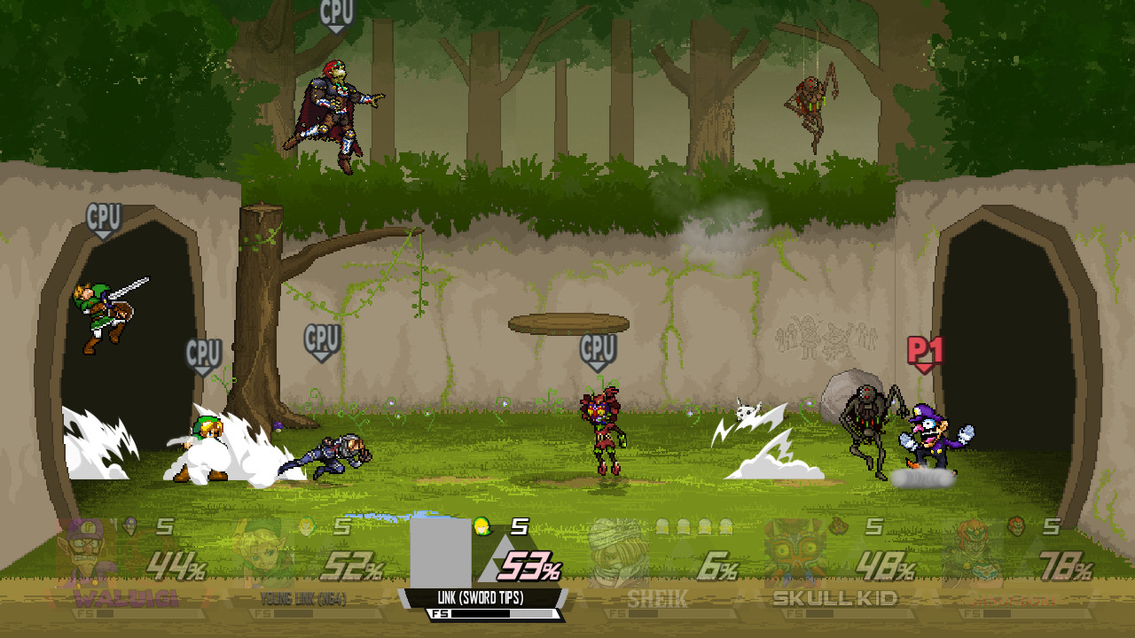 TLOZ OOT - Lost Woods (9.4/CMC+) Mod for Super Smash Bros. Crusade ...