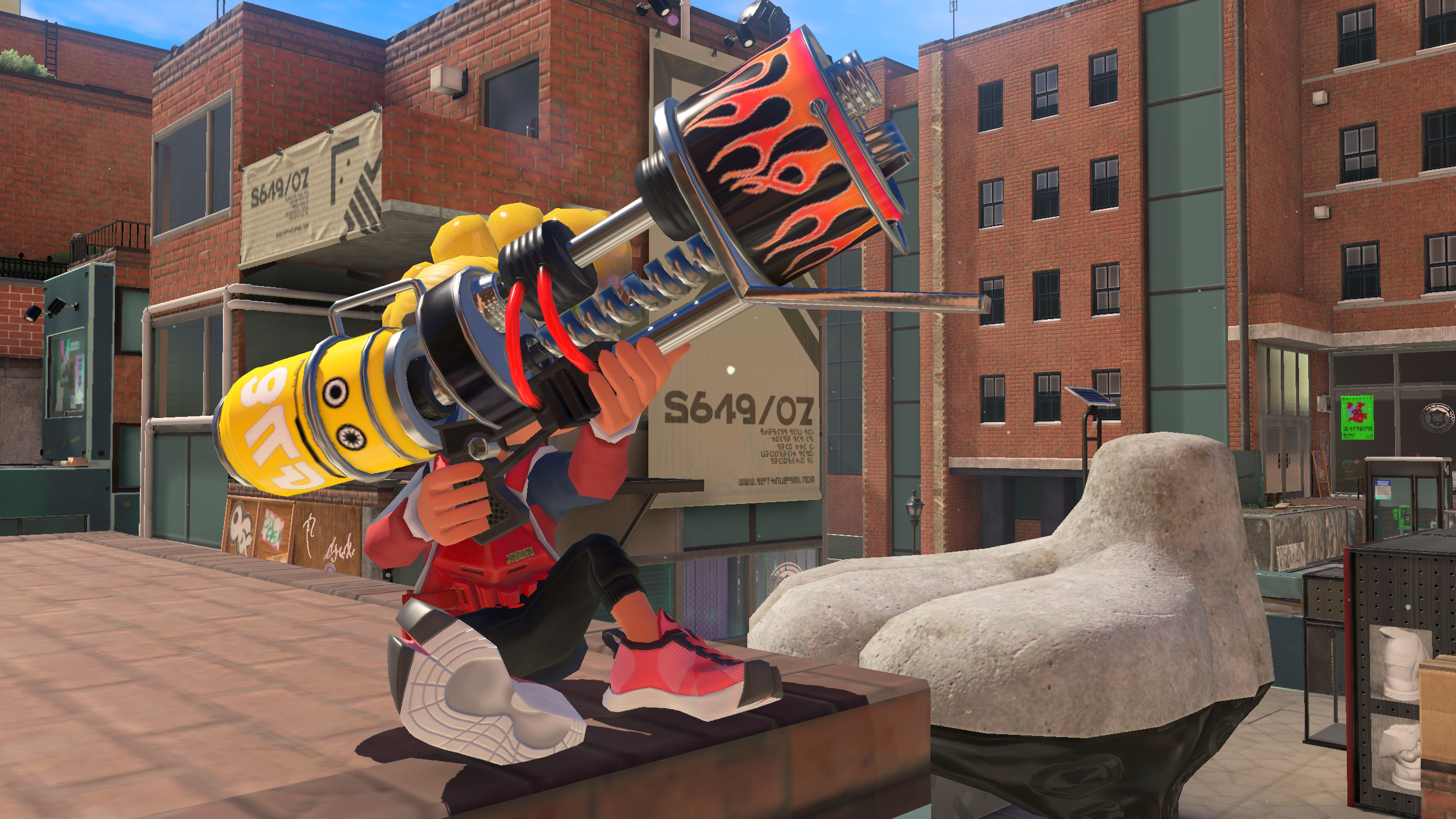 S3-Styled Old Range Blaster Mod for Splatoon 3 | Splatoon 3 Mods