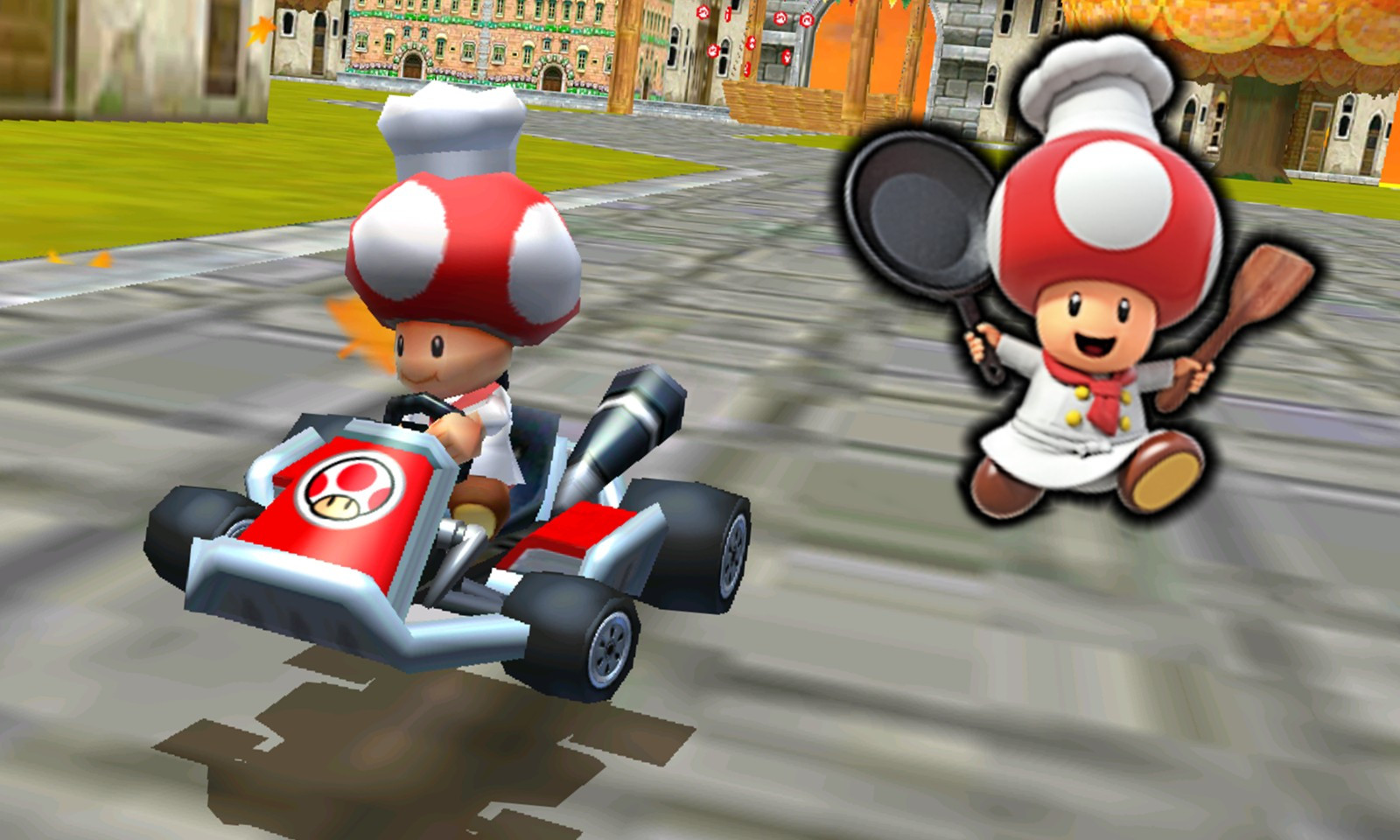 Toad (Chef) in Mario Kart 7 Mod for Mario Kart 7 | MK7 Mods