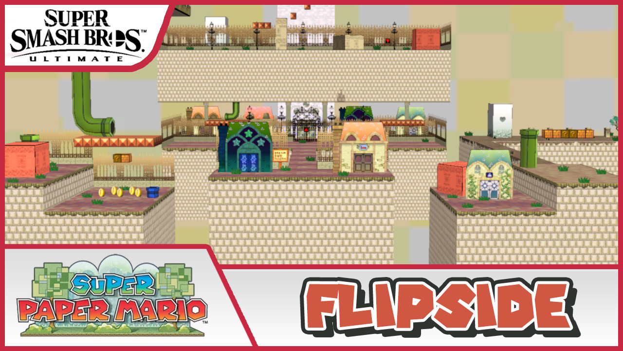Flipside (Super Paper Mario) Mod for Super Smash Bros. Ultimate | SSBU Mods