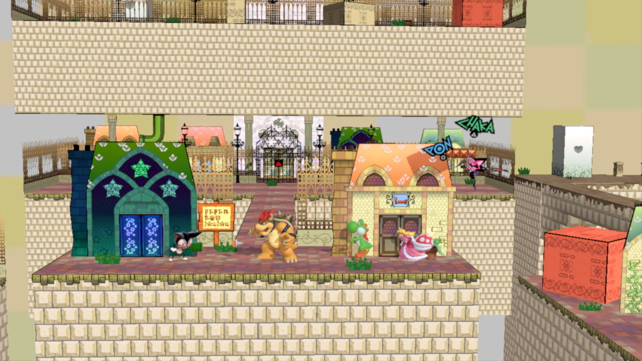 Flipside (Super Paper Mario) Mod for Super Smash Bros. Ultimate | SSBU Mods