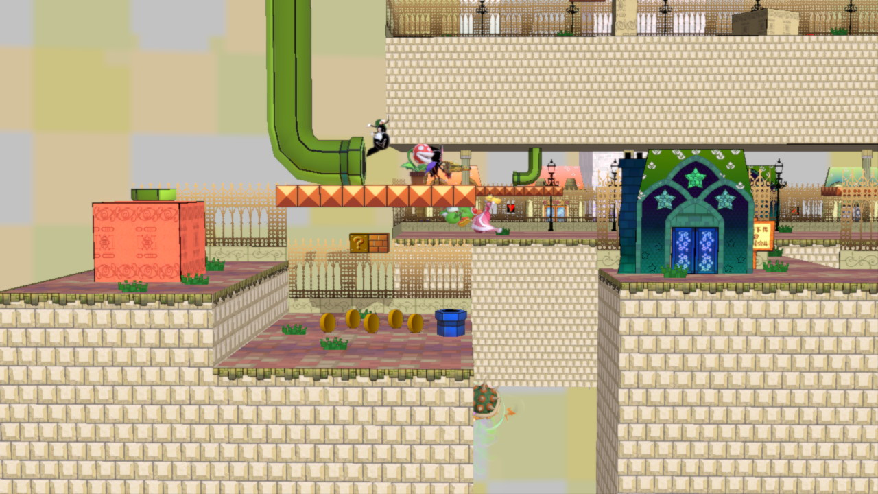 Flipside (Super Paper Mario) Mod for Super Smash Bros. Ultimate | SSBU Mods