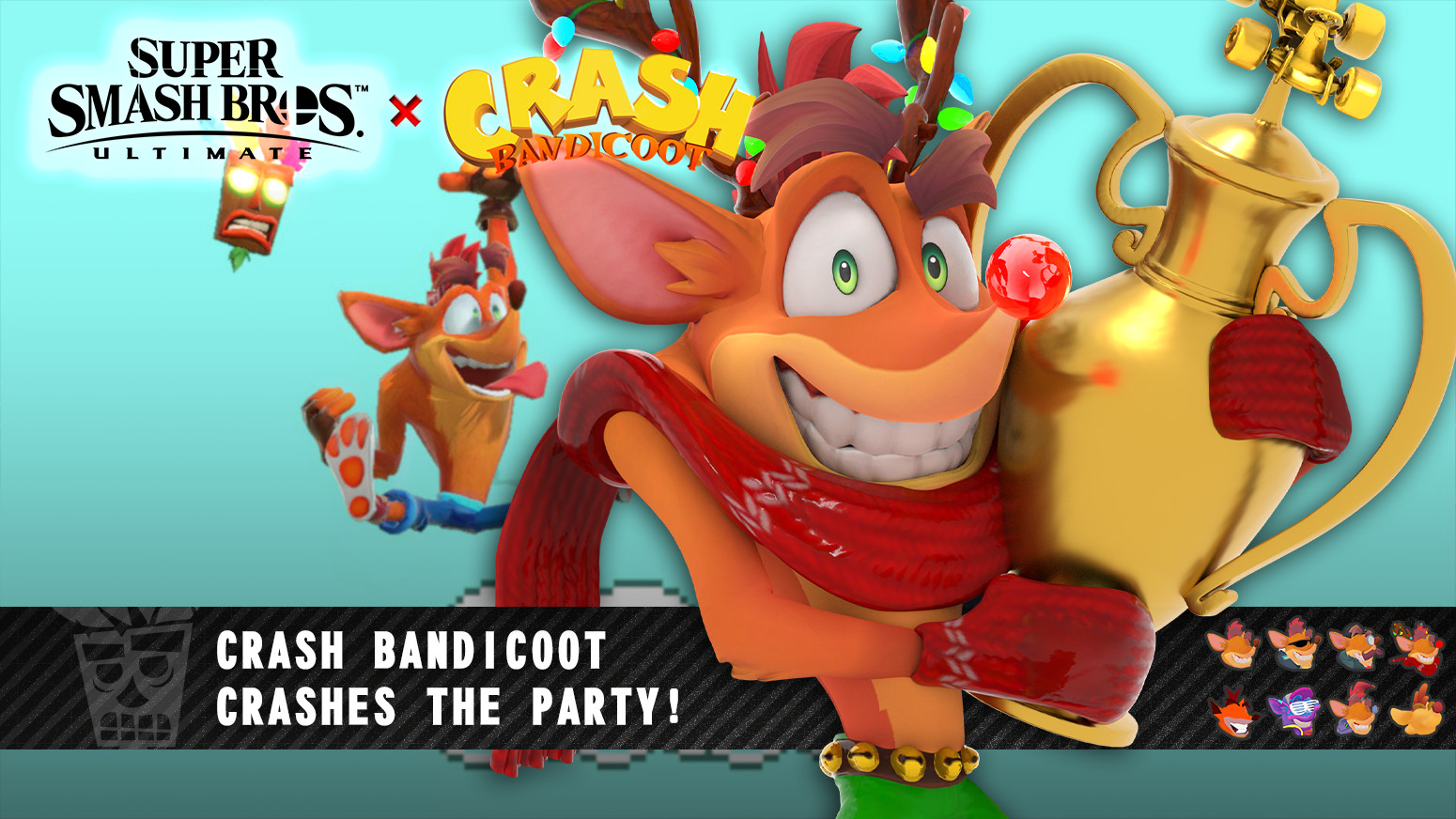 Crash Bandicoot - It's About Time! Mod for Super Smash Bros. Ultimate ...