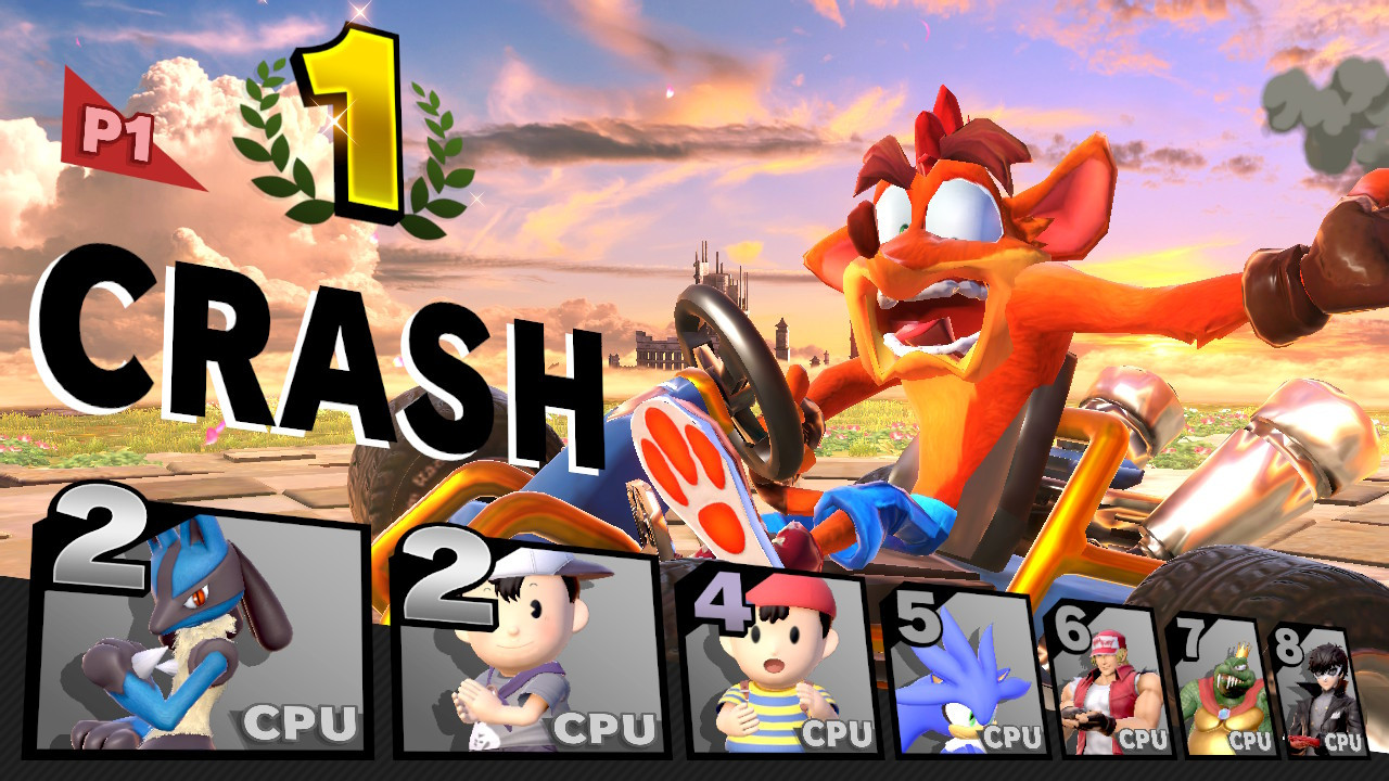 Crash Bandicoot - It's About Time! Mod for Super Smash Bros. Ultimate ...