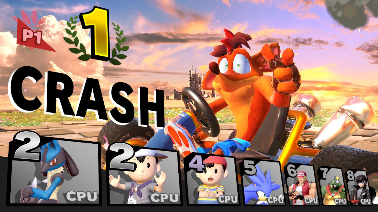 Crash Bandicoot - It's About Time! Mod for Super Smash Bros. Ultimate ...