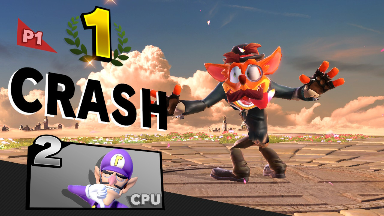 Crash Bandicoot - It's About Time! Mod for Super Smash Bros. Ultimate ...