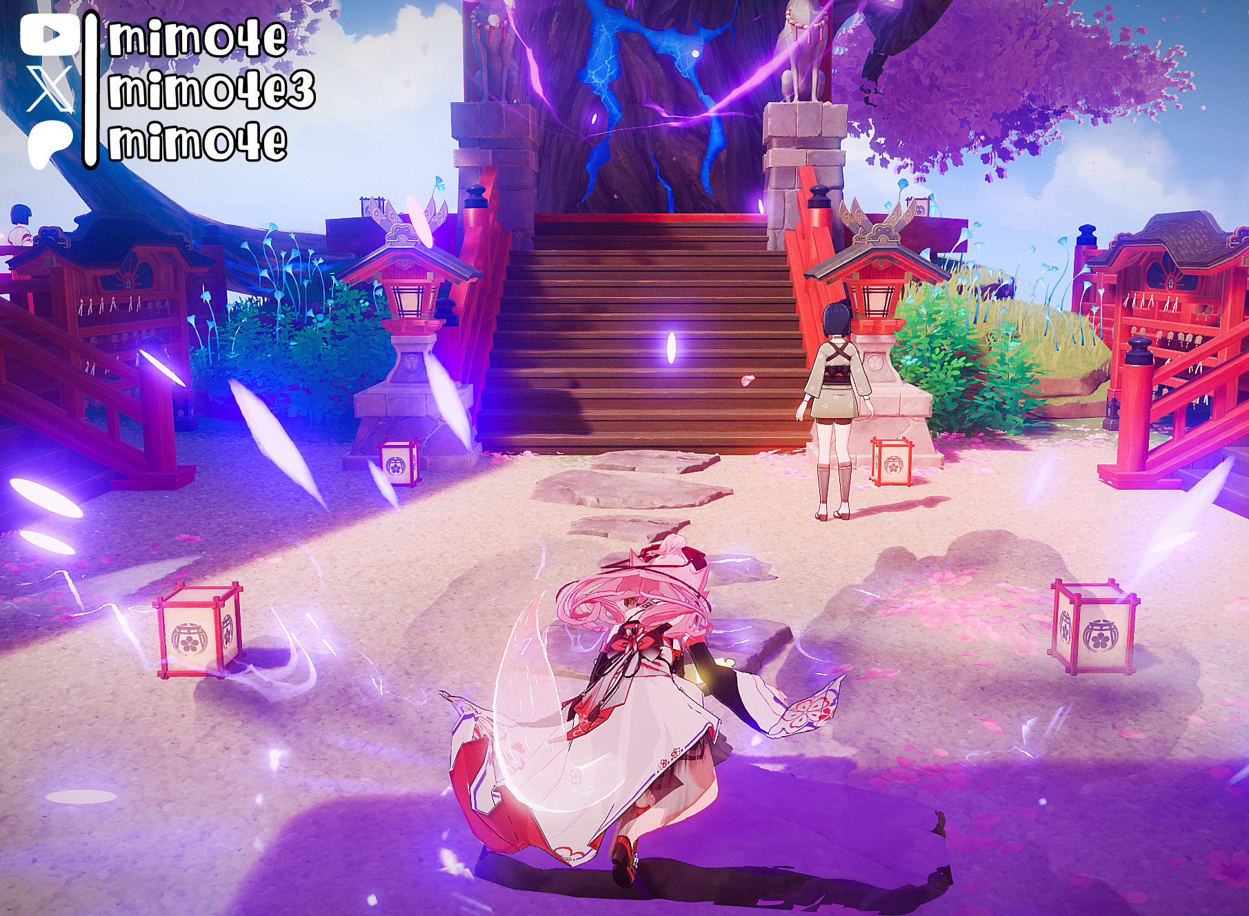 Yae Miko Sakura Kimono Mod for Genshin Impact | GI Mods