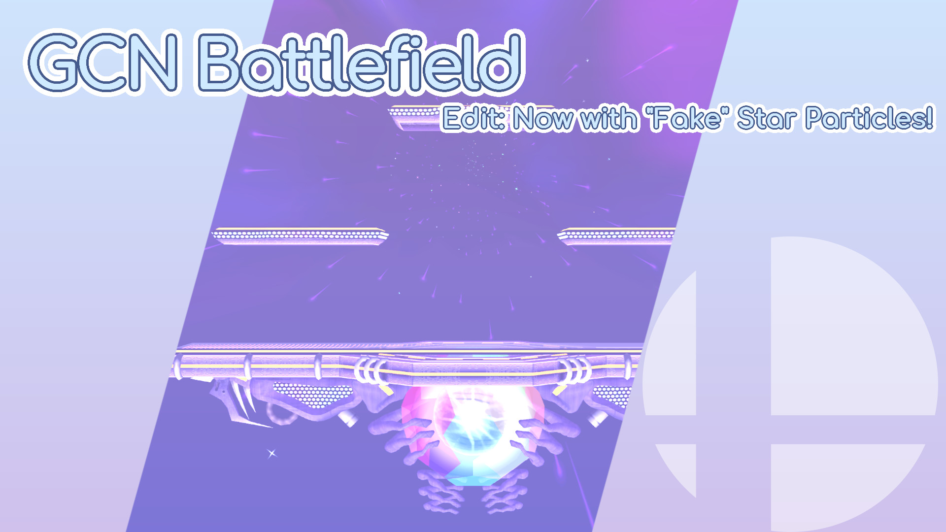 GCN Battlefield (Stars Edit + Rainbow BG) Mod for Super Smash Bros ...