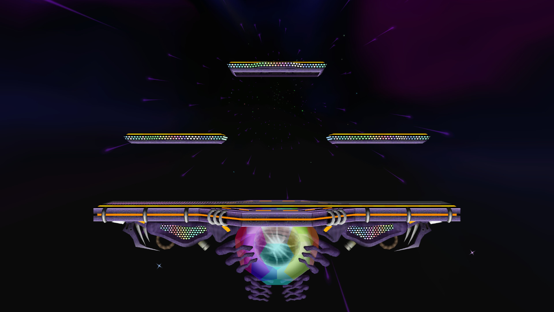 GCN Battlefield (Stars Edit + Rainbow BG) Mod for Super Smash Bros ...