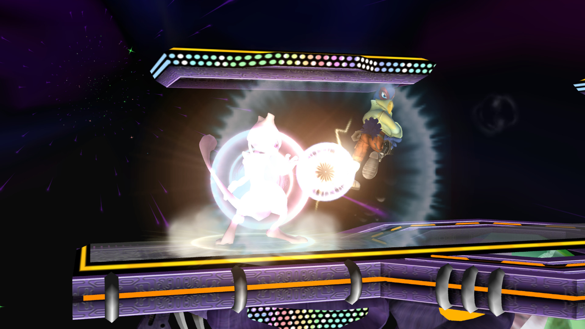 GCN Battlefield (Stars Edit + Rainbow BG) Mod for Super Smash Bros ...