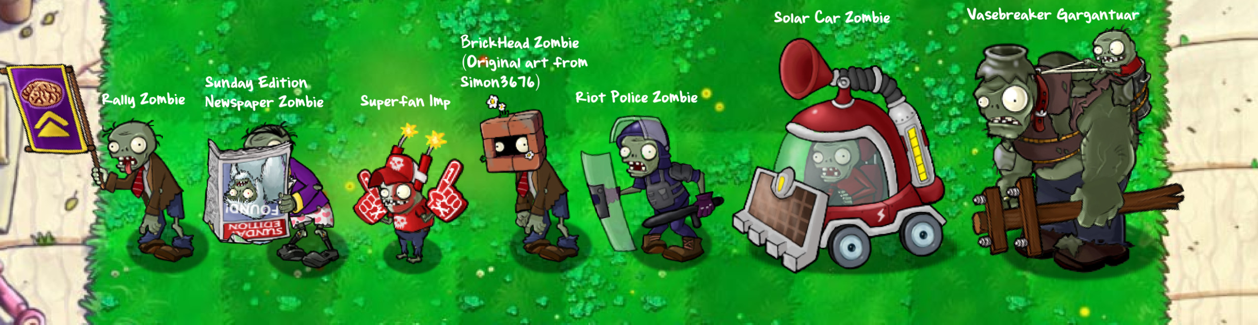Modern Day Zombies Asset Pack Mod for Plants vs. Zombies | PVZ Mods