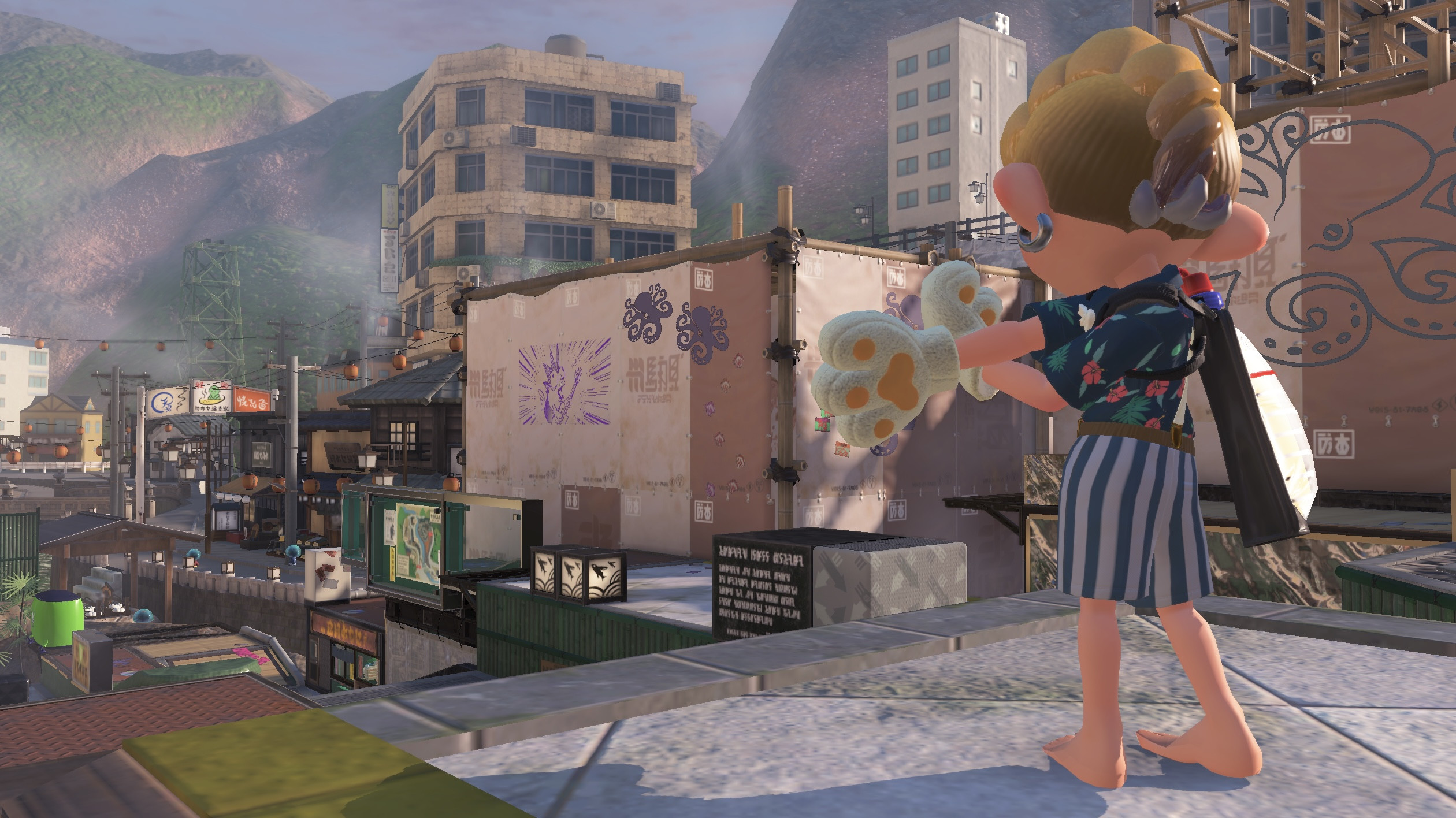 Purradise Frivolous Paw Suit Mod for Splatoon 3 | Splatoon 3 Mods