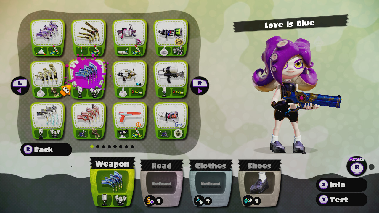 Bayonetta Guns in splatoon Mod for Splatoon | Splatoon Mods