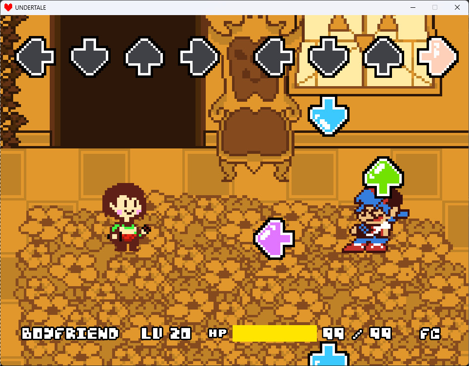 VS CHARA - Remake Mod for Friday Night Funkin' | FNF Mods