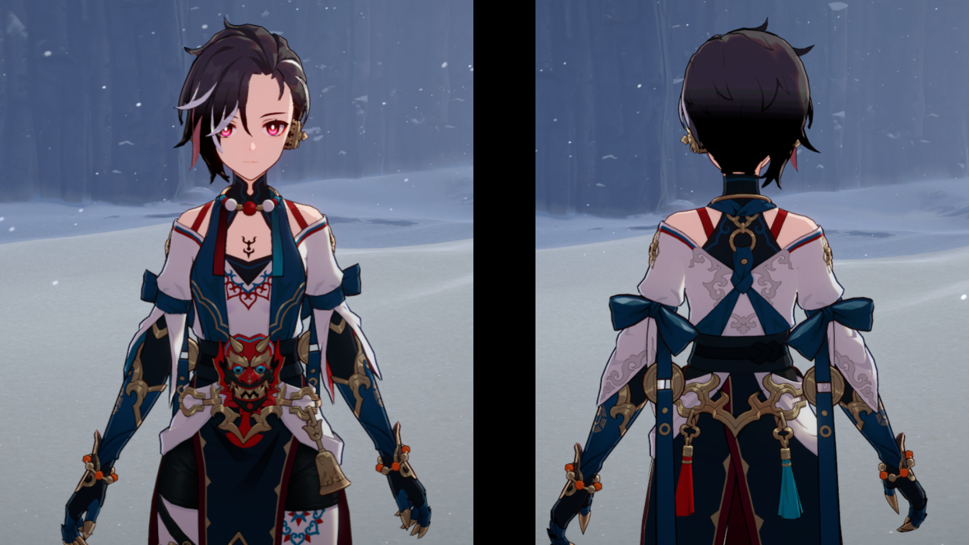 Siobhan hair over Xueyi hair Mod for Honkai Star Rail | HSR Mods