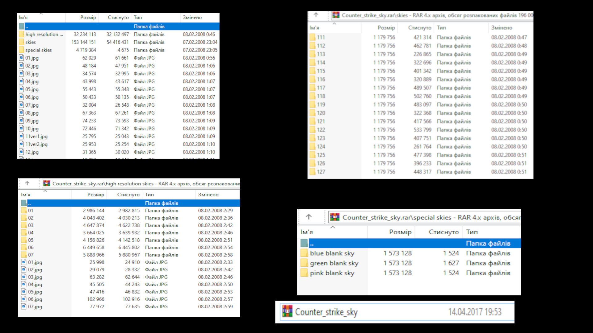 100+ skyboxes for CS 1.6 Mod for GameBanana | GB Mods