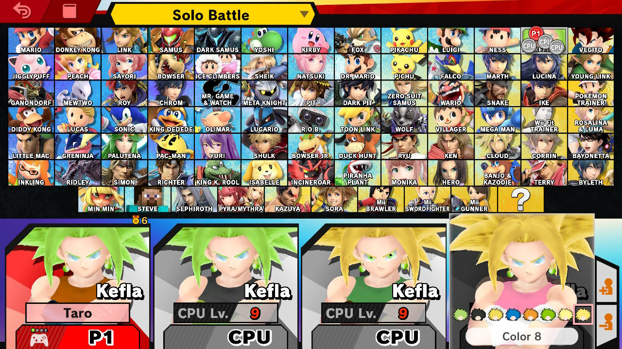 Kefla Mod for Super Smash Bros. Ultimate | SSBU Mods