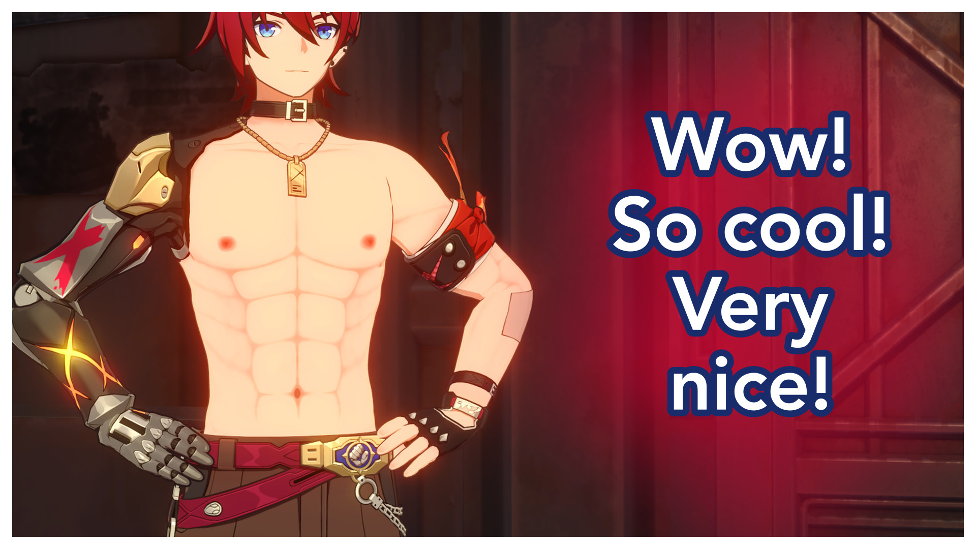 Shirtless Luka Mod for Honkai Star Rail | HSR Mods