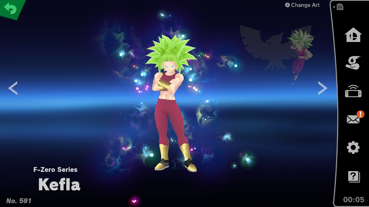 Kefla Mod for Super Smash Bros. Ultimate | SSBU Mods