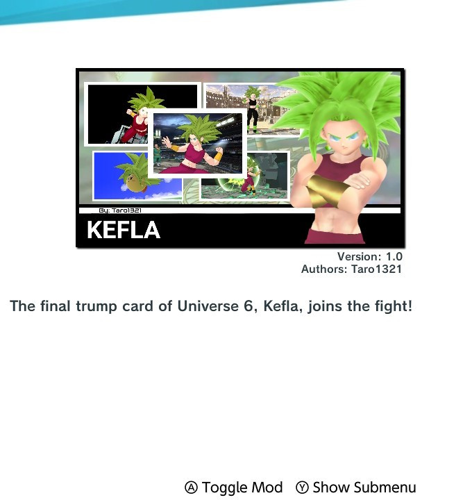 Kefla Mod for Super Smash Bros. Ultimate | SSBU Mods