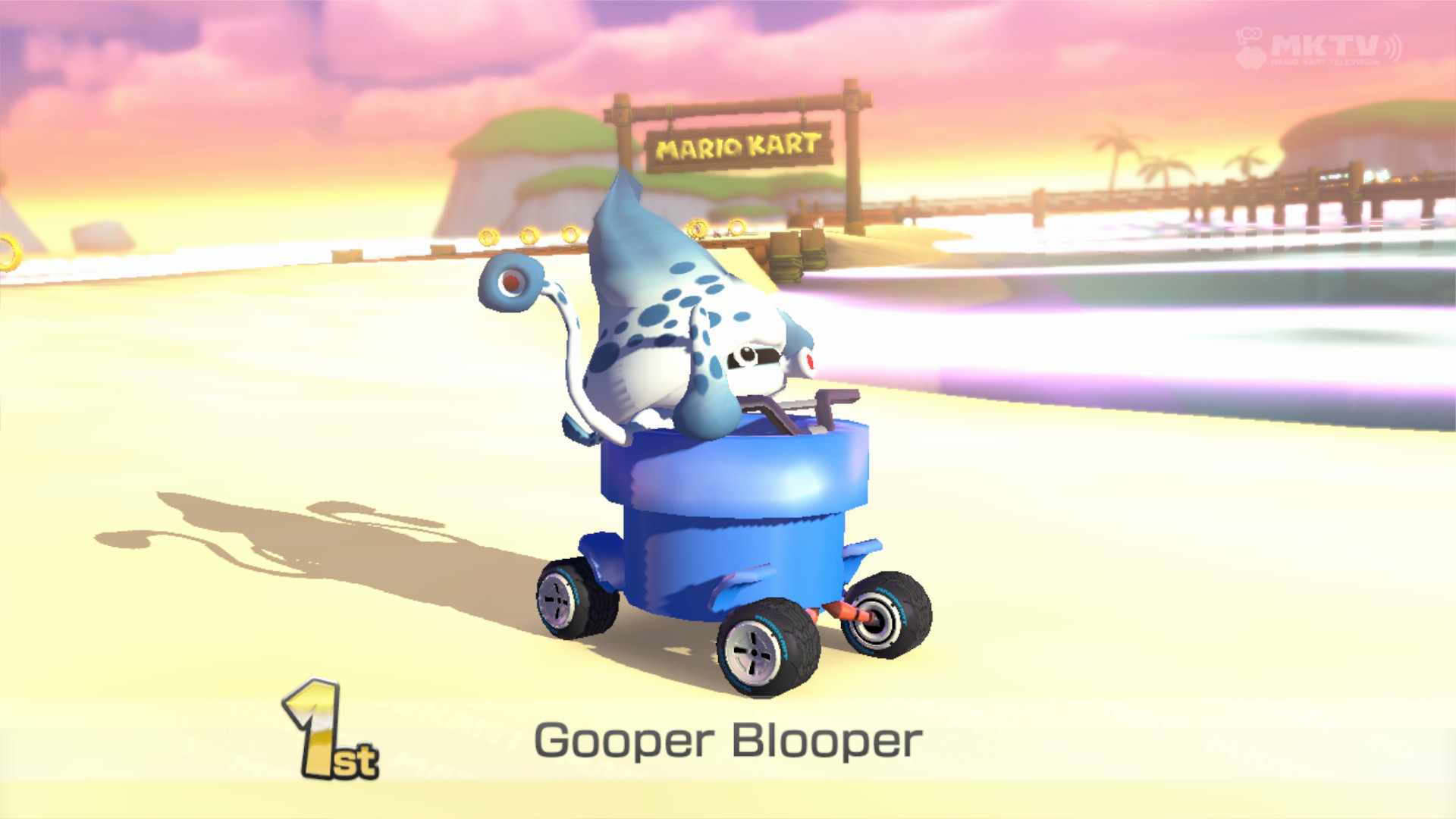 Gooper Blooper Mod for Mario Kart 8 | MK8 Mods
