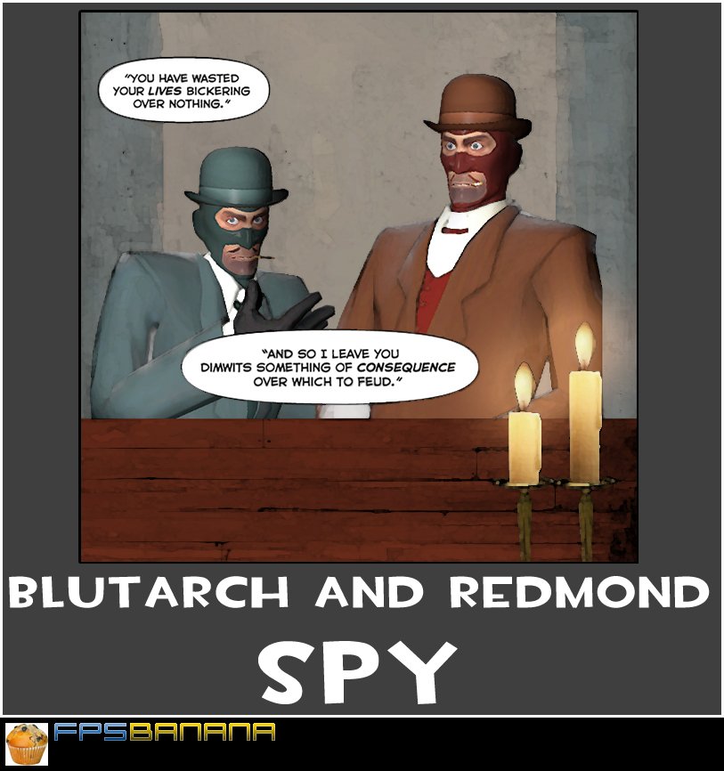 Blutarch and Redmond Spy Suits! Mod for Team Fortress 2 | TF2 Mods