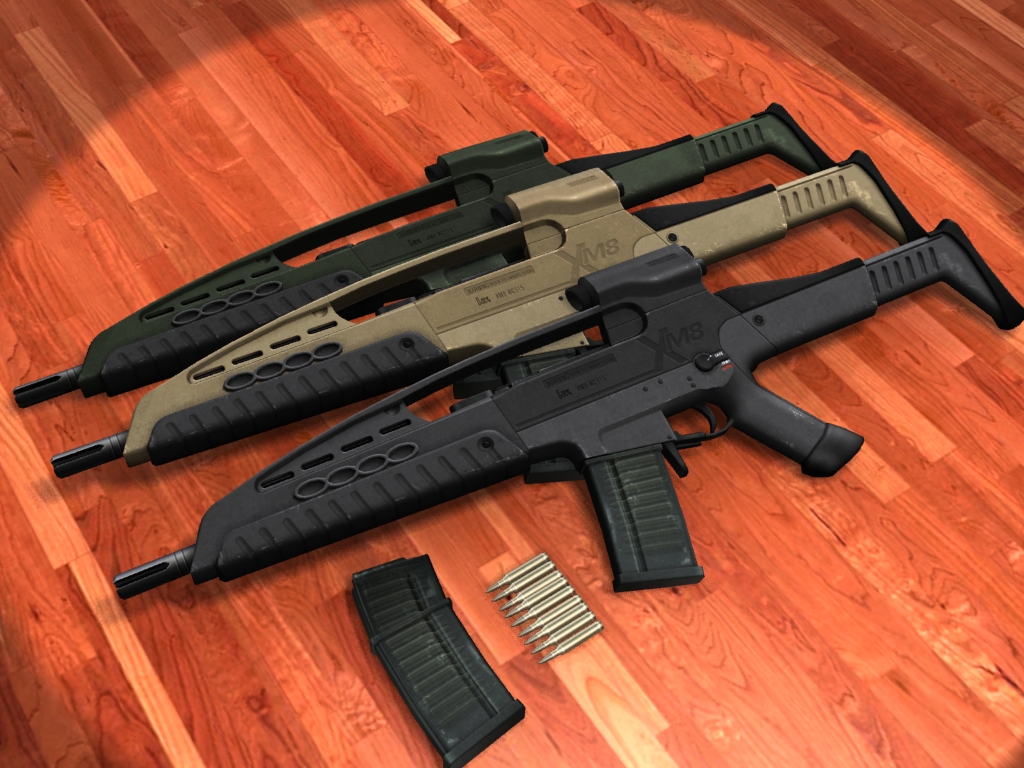 Xm8 Assault Rifle No Scope