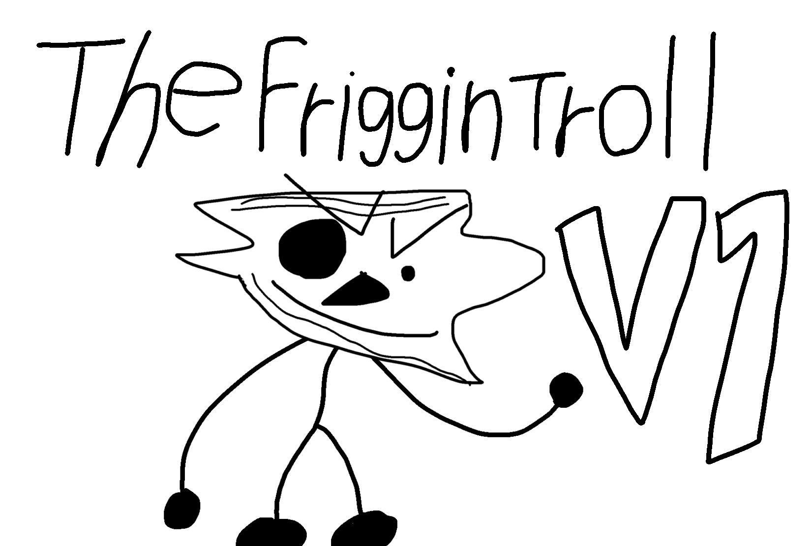 The Friggin Troll V1 Mod for Friday Night Funkin' | FNF Mods