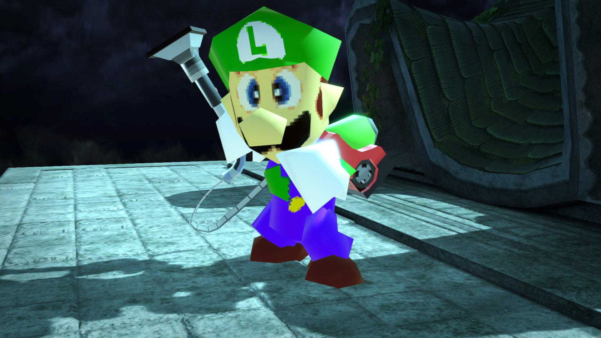 Super Smash Bros 64 Remix Luigi