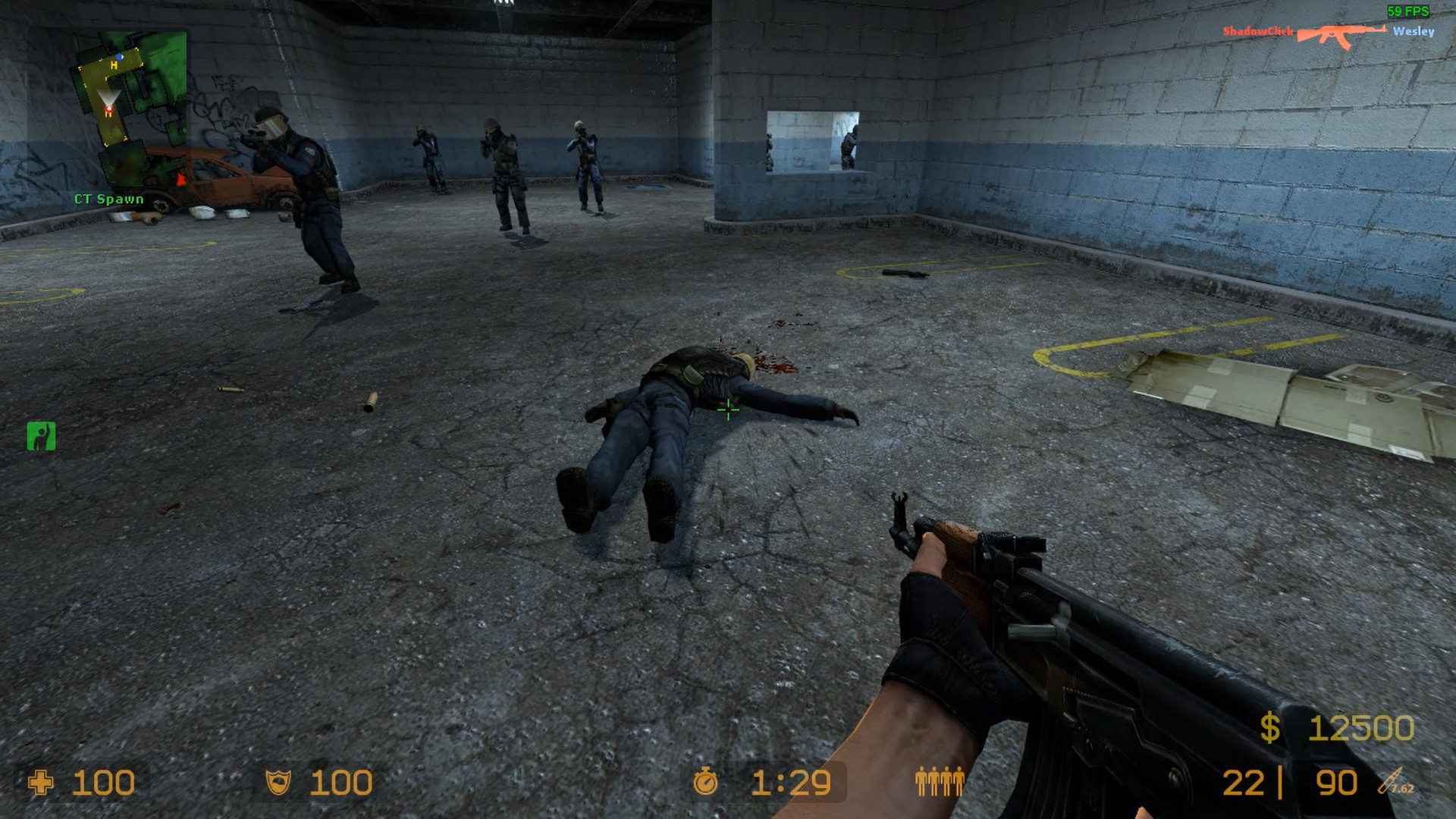 Crazy Ragdolls Mod for Counter-Strike: Source | CS:S Mods