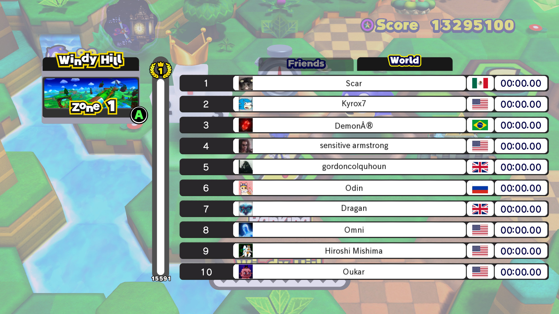 Flare's GUI Textures (HD GUI) Mod for Sonic Lost World | SLW Mods