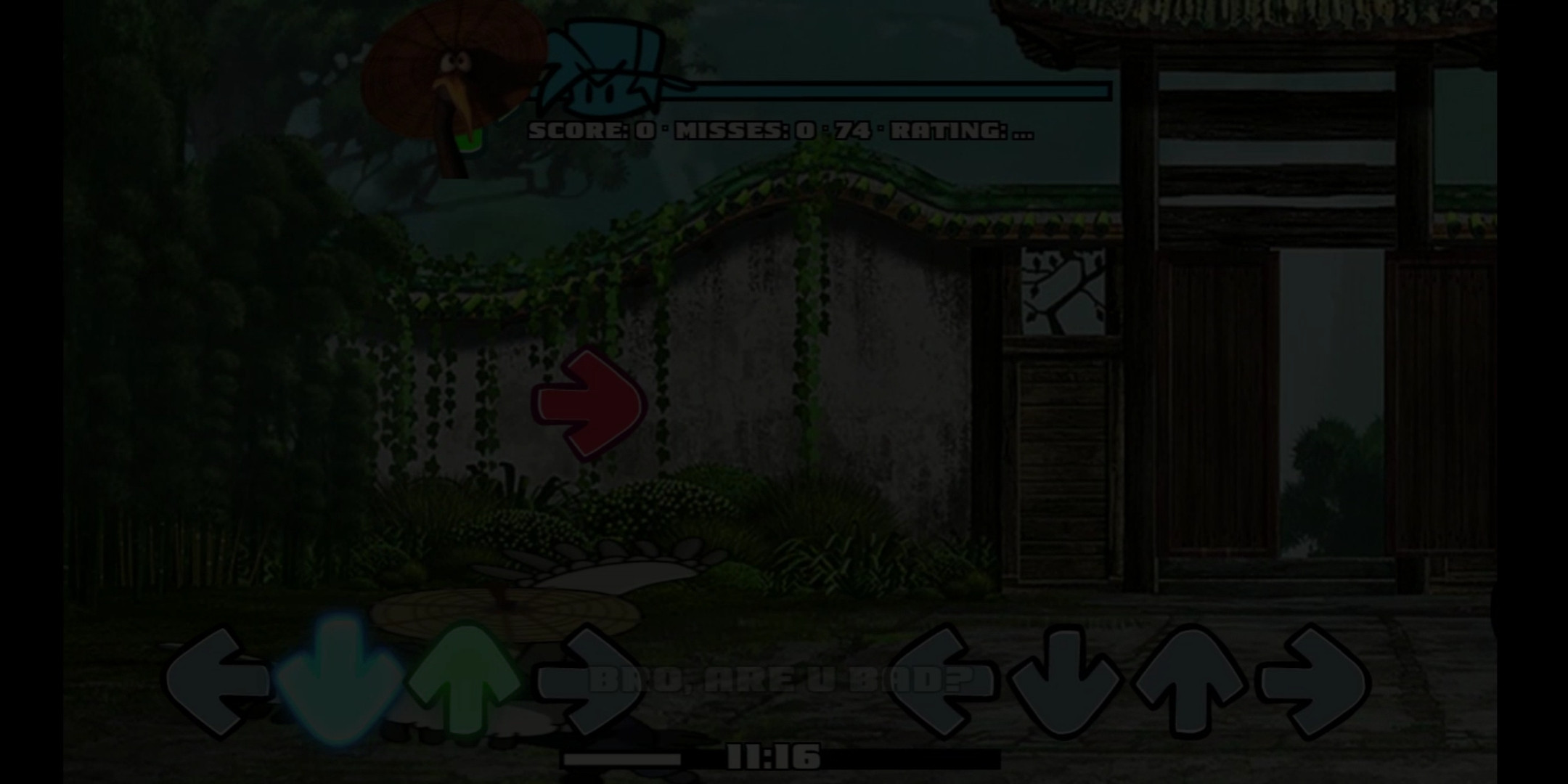 FNF': Kung fu panda [ONE SHOT MOD] Mod for Friday Night Funkin' | FNF Mods