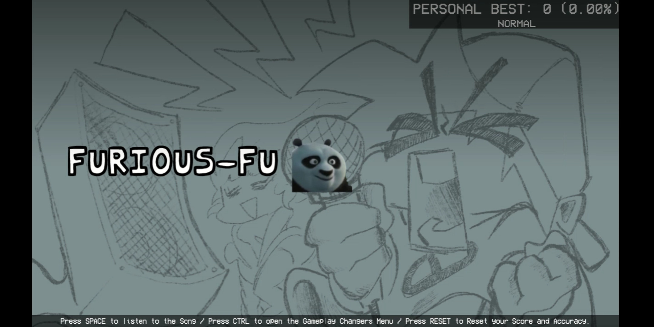 FNF': Kung fu panda [ONE SHOT MOD] Mod for Friday Night Funkin' | FNF Mods